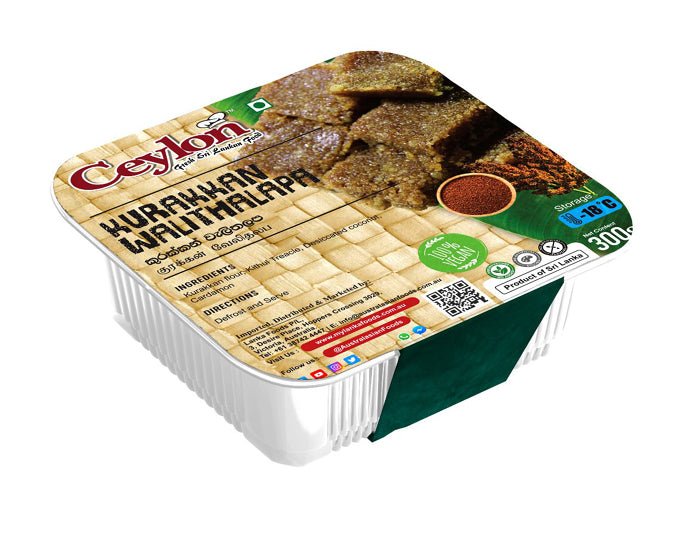 CEYLON 300g Kurakkan (Ragi) Welithalapa (VEGAN DESSERT) | MyFoods